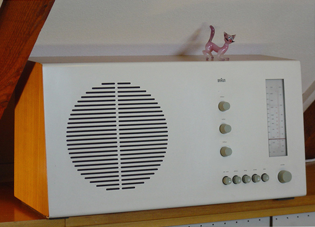 Braun-Design 1962: Röhren-Radio RT 20 (Dieter Rams)